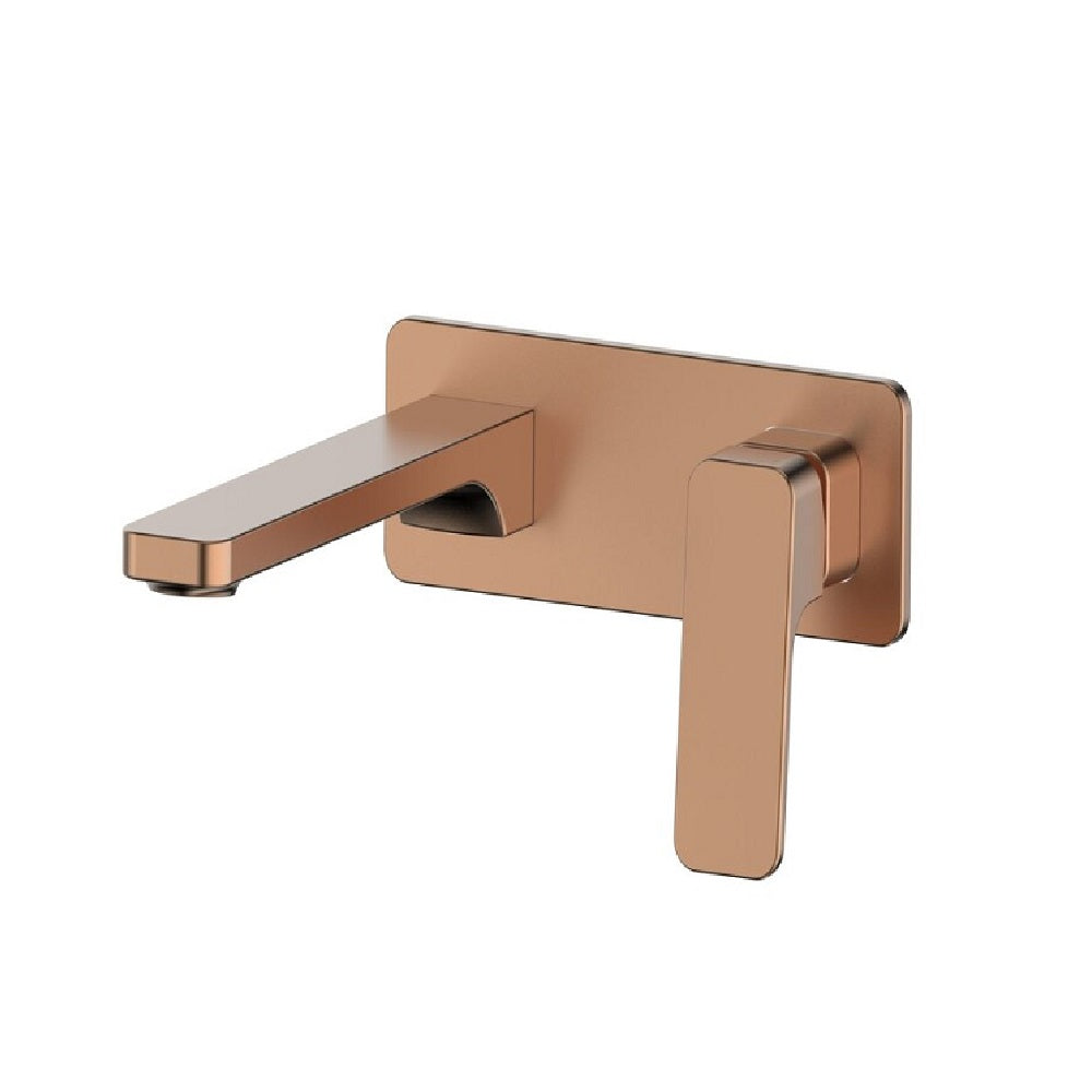 Greens Swept Wall Basin Mixer W/Plate, Brushed Copper, 186025218 – SA ...