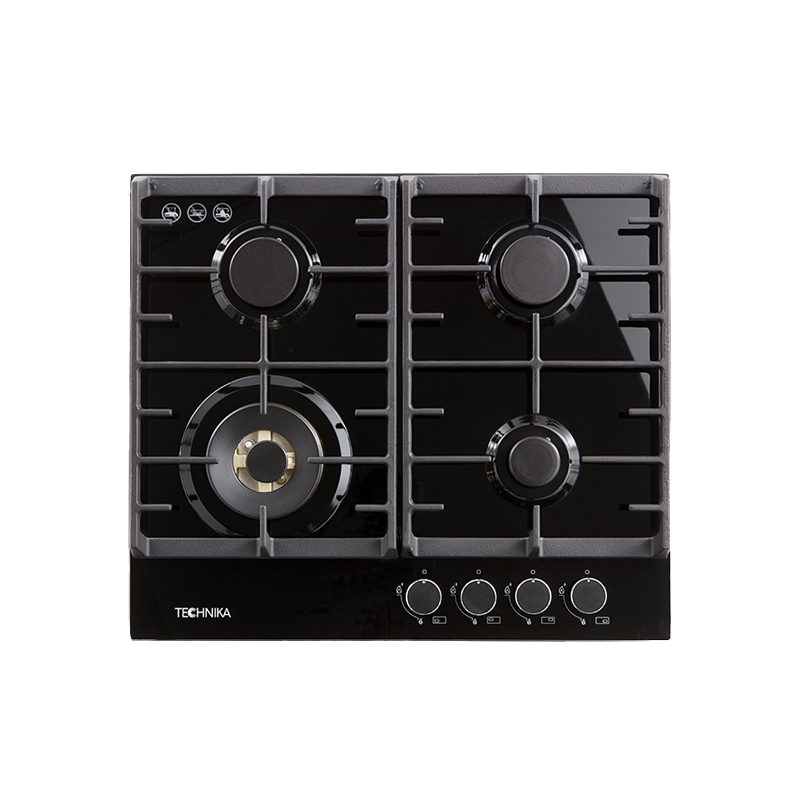Technika TGC6GBK 60cm Black Glass Gas Cooktop – SA Appliance Warehouse