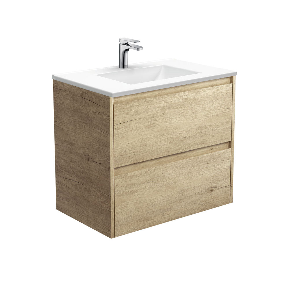 Fienza VAN75BS Vanessa Amato 750 Scandi Oak Wall-Hung Vanity – SA ...